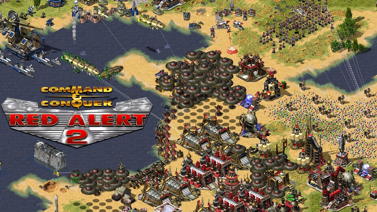 Red Alert 2 - Báo Động Đỏ 2 - Extreme AI - 1vs7 - Yuri - Ukraine Map ...
