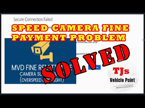 SPEED CAMERA FINE PAYMENT PROBLEM- SOLVED - YouTube