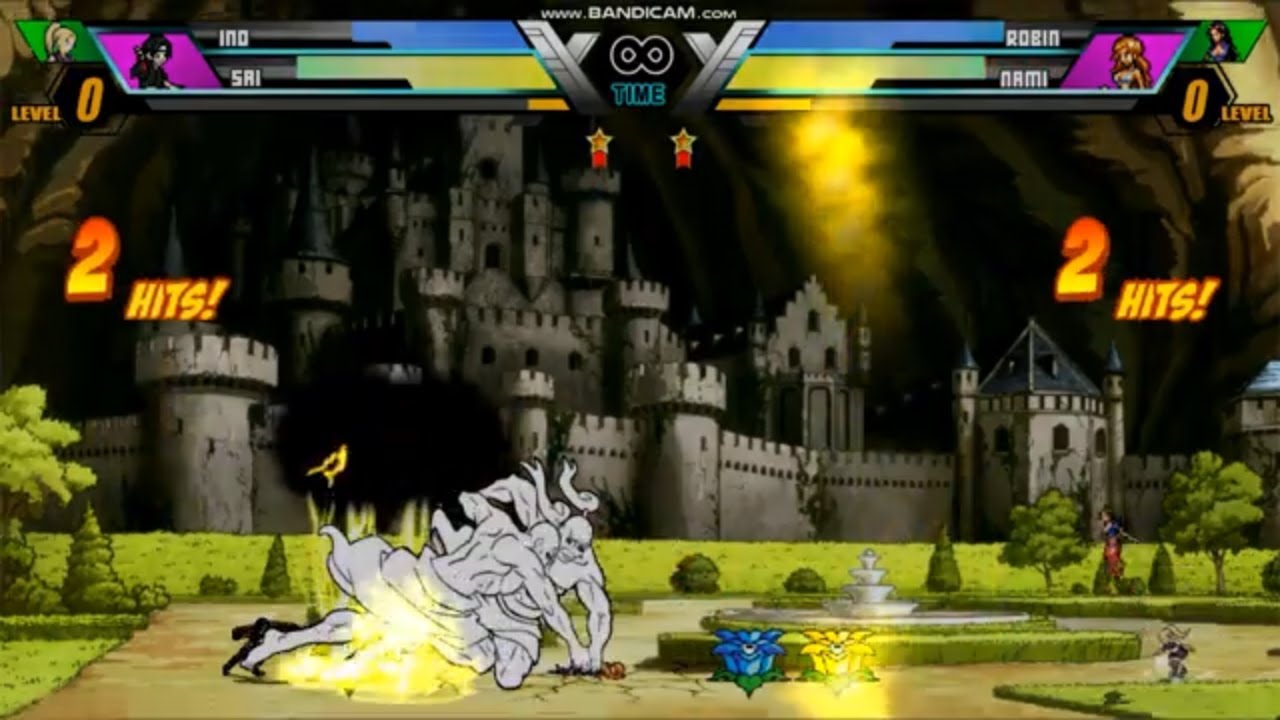 Sai And Ino VS Nico robin And Nami(One Piece VS Naruto)Jump Force Mugen ...