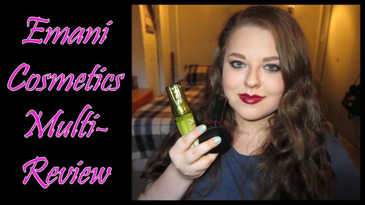 Emani Cosmetics Review || Concealer / Lip Shine / Primer Serum - YouTube