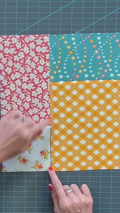 LAYER CAKE LOOP 🤗 Short & Sweet Beginner Quilt - YouTube