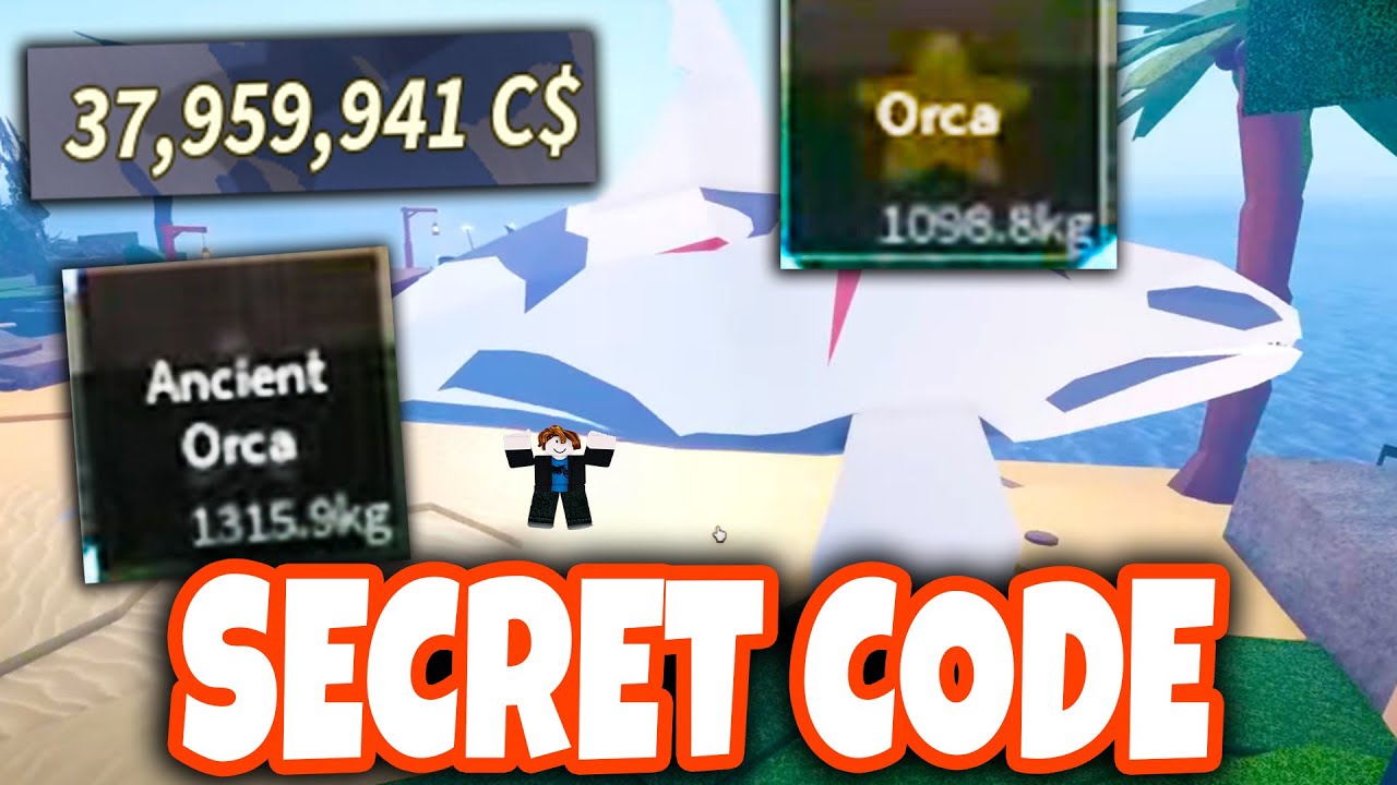 FISCH ANCIENT ORCA UPDATE SECRET CODES! Roblox - YouTube