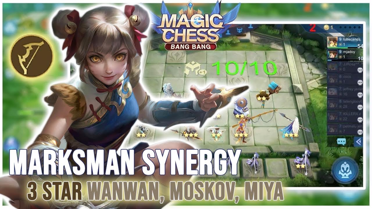 EASY MARKSMAN SYNERGY BUILD MAGIC CHESS | BEGINNERS GAME PLAY GUIDE ...