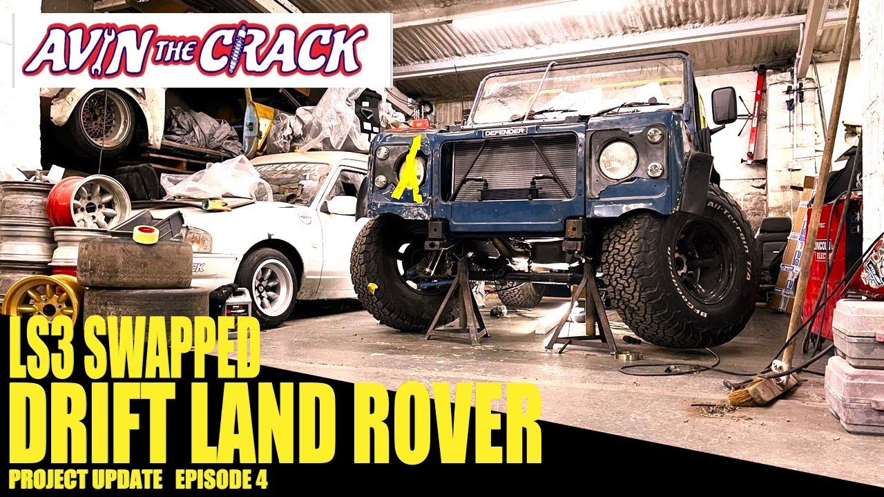 Land Rover Defender 90, LS swapped, drift car project update! - YouTube