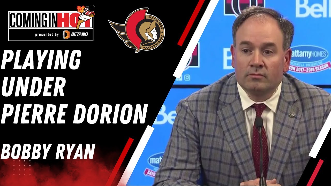 The Experience of Playing Under Pierre Dorion : Bobby Ryan | Coming in ...