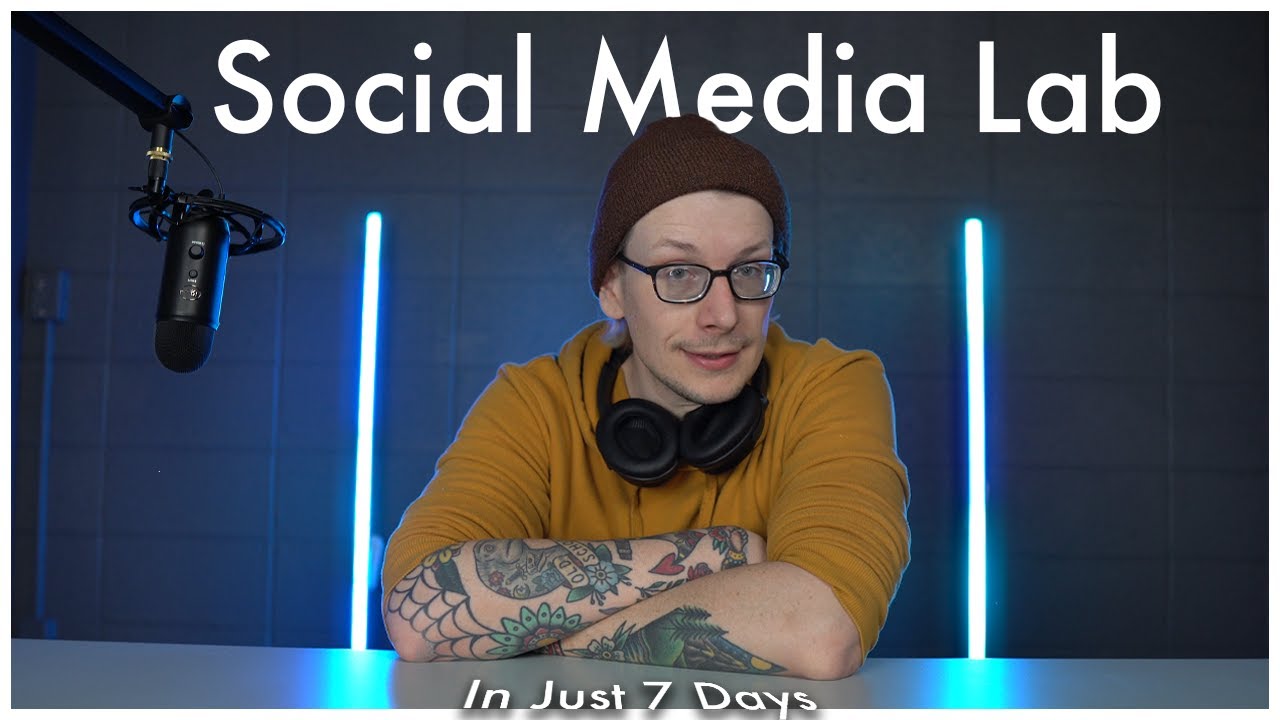 I Built a YouTube Studio and Social Media Lab in 7 Days! # ...