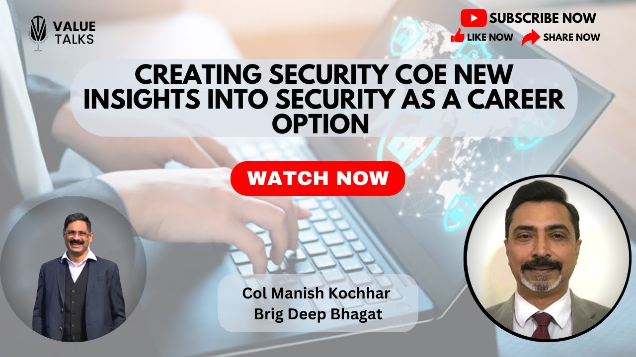 Creating Security COE New insights into Security as a Career Option ...