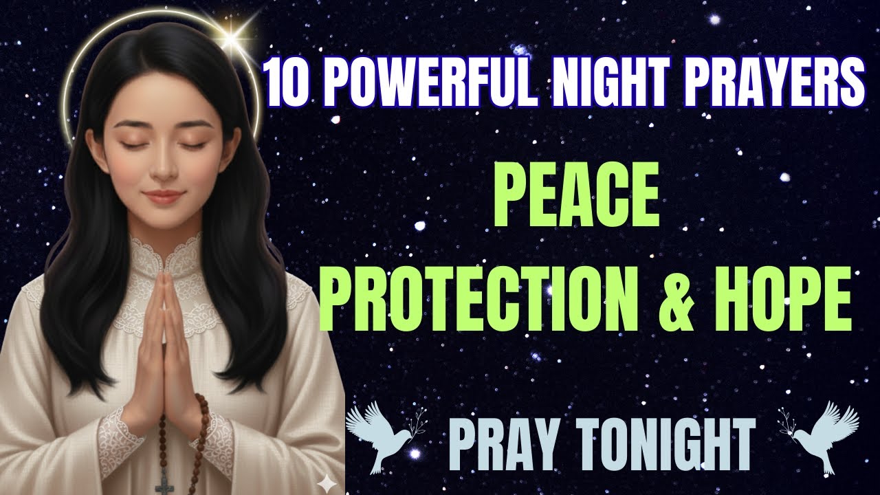 A Gentle Evening Prayer Powerful Night Prayer for Restful Sleep - YouTube