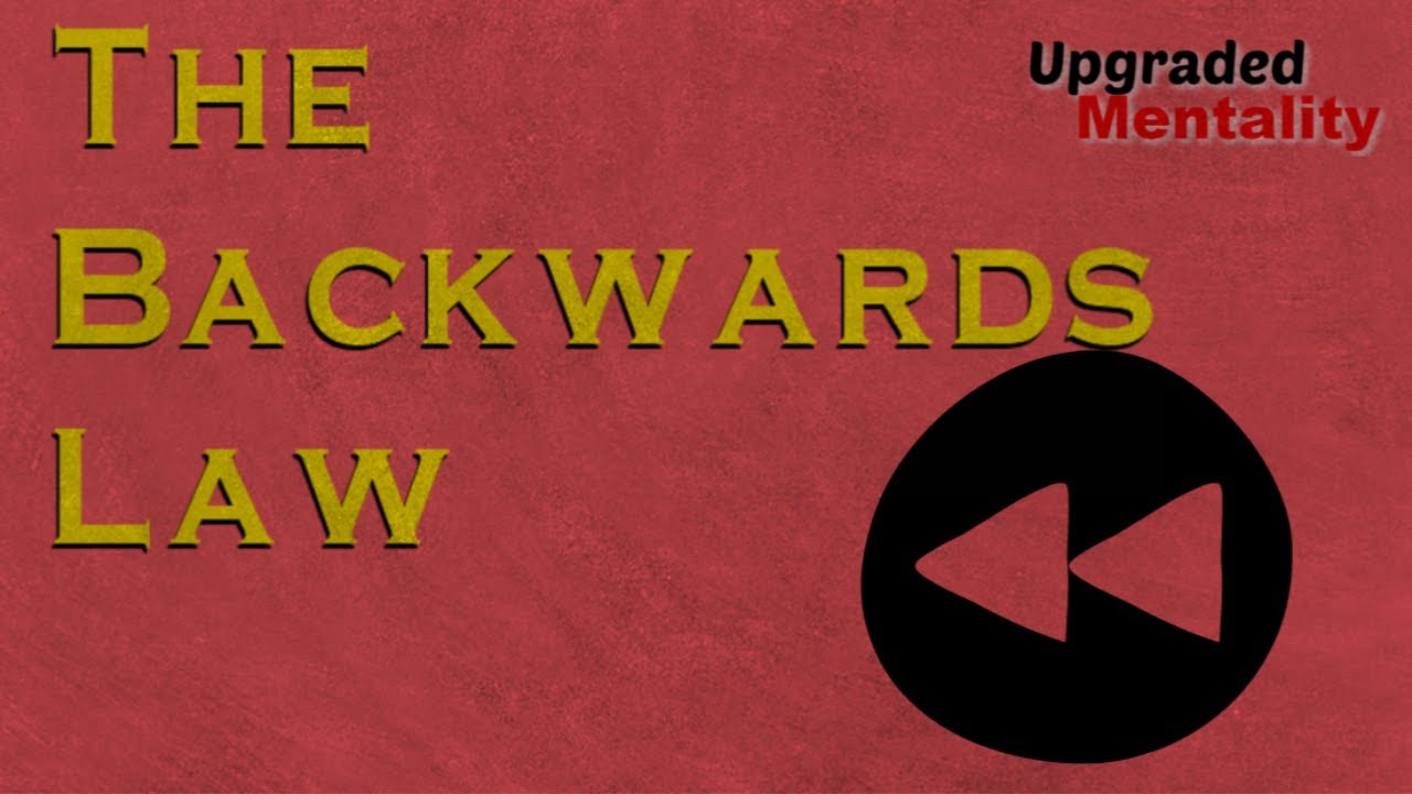 Lessons from THE BACKWARDS LAW – Alan Watts - YouTube