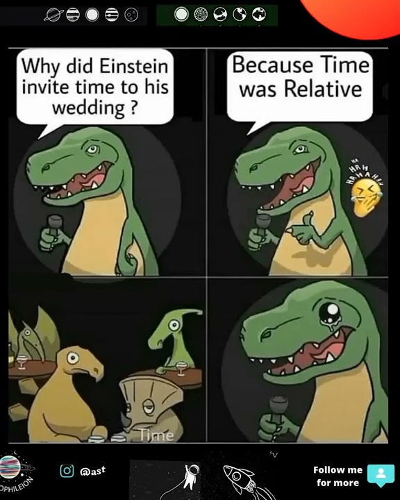 Because Time was Relative 😂😂#science #memes #time #einstein #shortsbeta ...