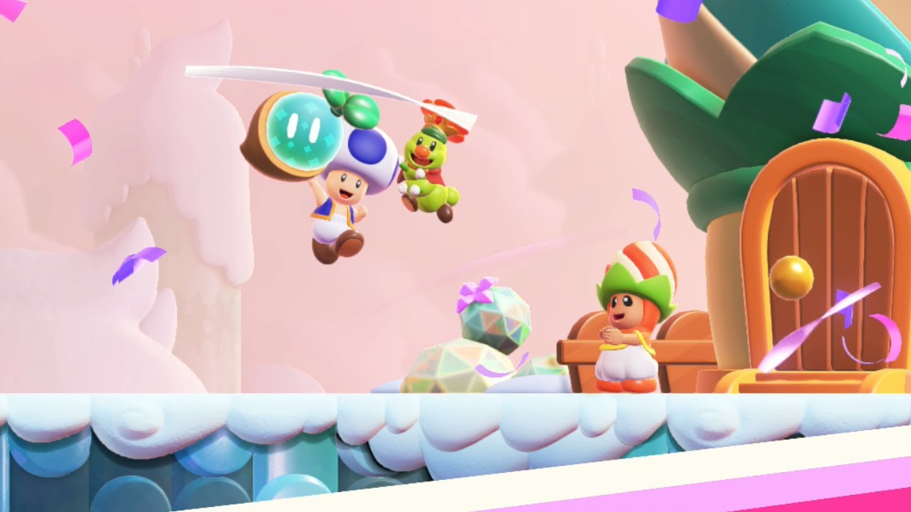Super Mario Bros. Wonder - Toad Is Really Good At Jumping (Switch ...