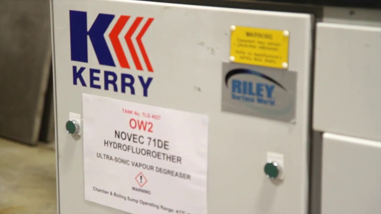 Kerry Microsolve M250 Ultrasonic Precision Solvent Cleaning Line - YouTube
