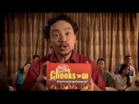 Chooks to go ! My first TV Commercial with my hubby Jericho - YouTube