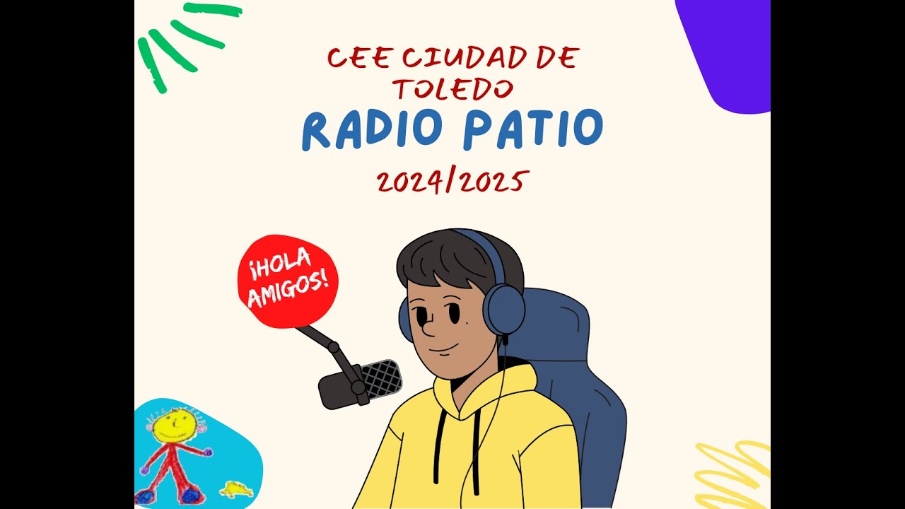 Radio Patio CEE Ciudad de Toledo. Curso 2024-2025. Episodio 9 - YouTube