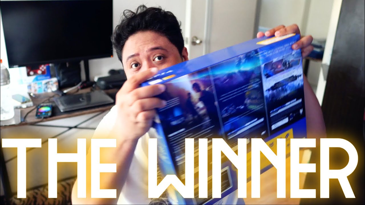 PS4 GIVEAWAY WINNER - YouTube