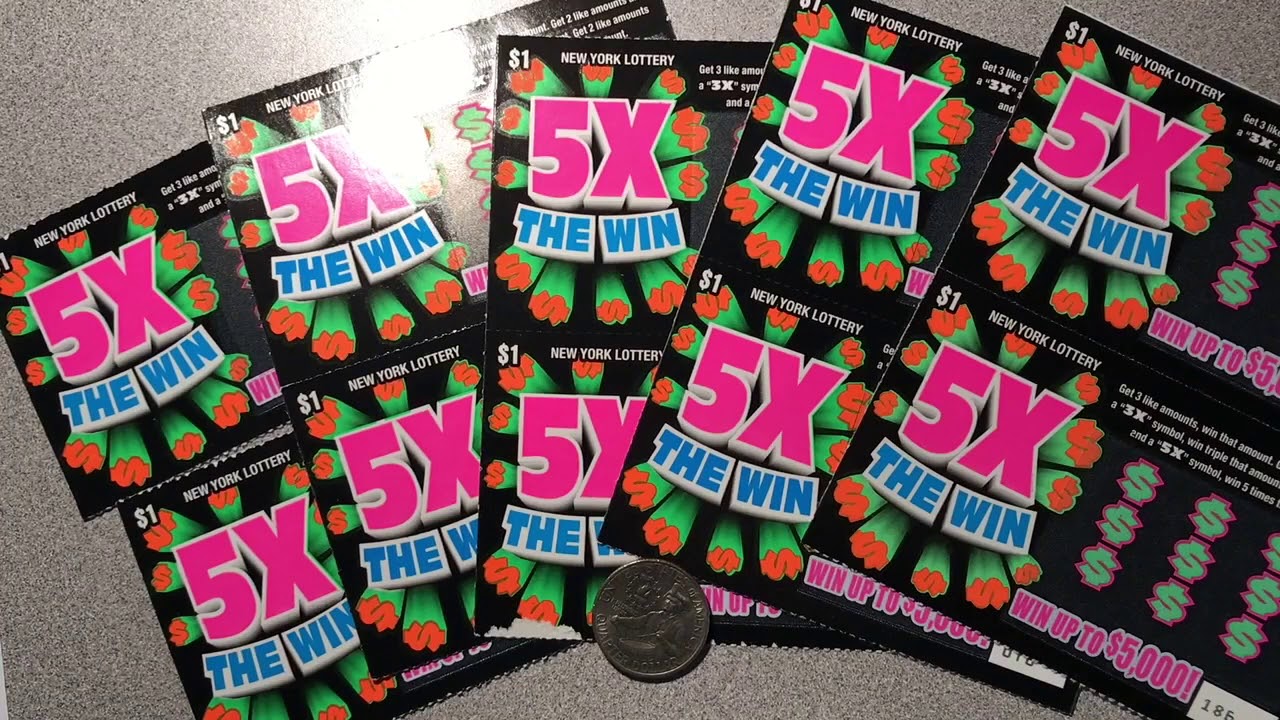 5x The Win New York Lottery Scratch off - YouTube