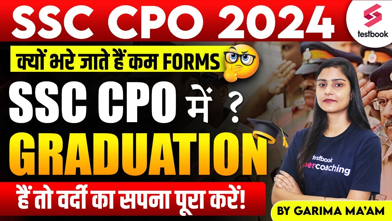 SSC CPO 2024 Form Fill Up | SSC CPO Why Less Forms are Filled? | SSC ...