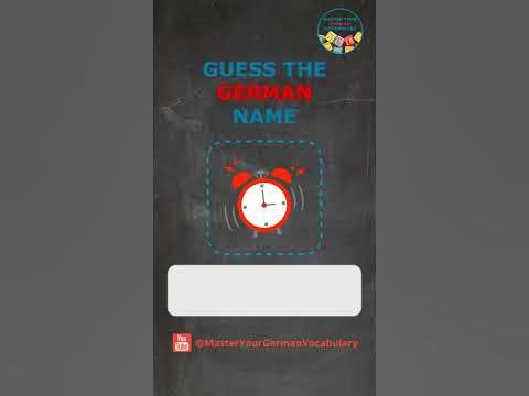 Guess the German name! Das Schlafzimmer / The bedroom #2 - Learn German ...