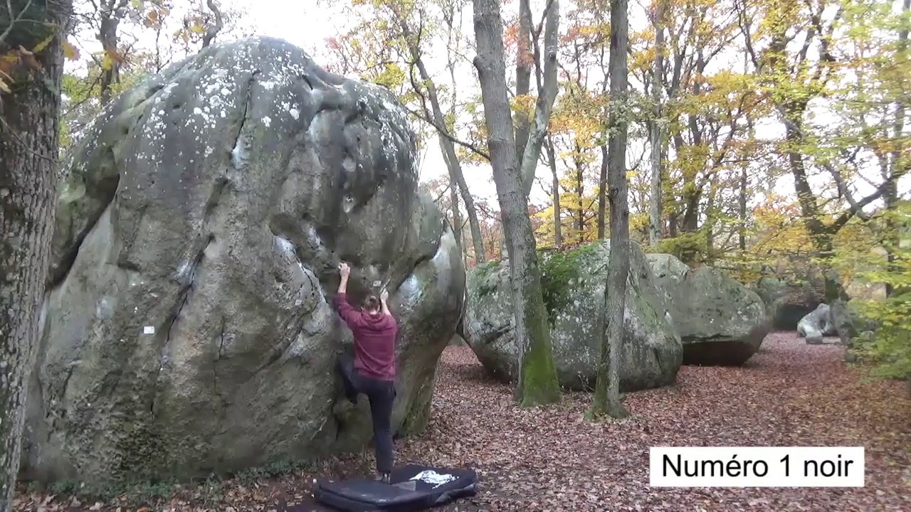 Les plus beaux 6A de bleau - YouTube