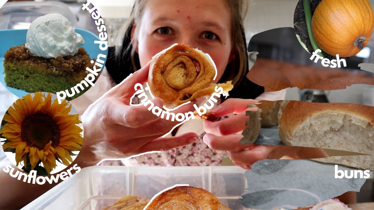 Day in the life of a Hutterite Baker PART 2!!!! sweets and treats - YouTube