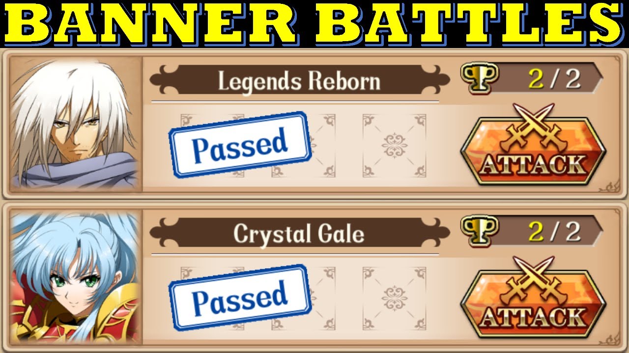 Langrisser M - Crystal Prophecy Banner Battles - YouTube