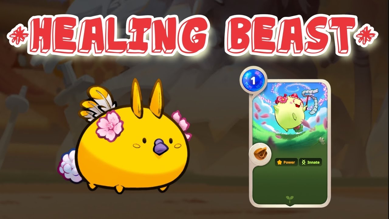 *HEALING BEAST* Axie Origin | Axie Infinity | Gameplay - YouTube