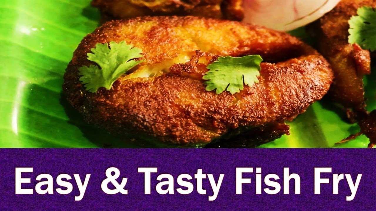 Fish Fry Recipe -South Indian Style with Subtitles - YouTube