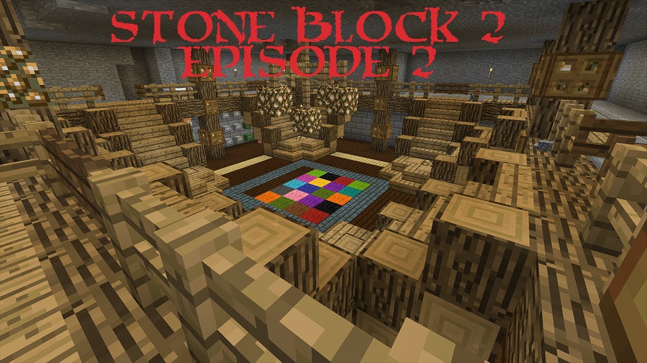 multiple sieves??? - Minecraft Stone Block 2 (Episode 2) - YouTube