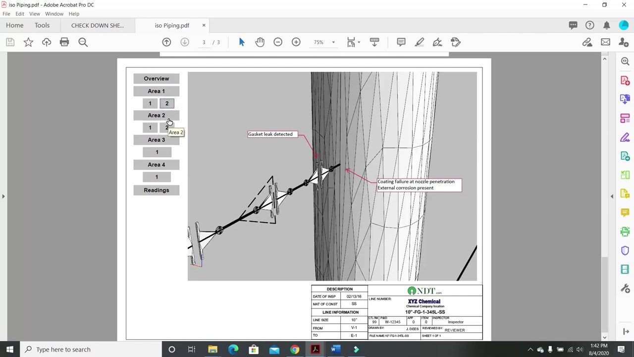 3d pdf NDT reports - YouTube