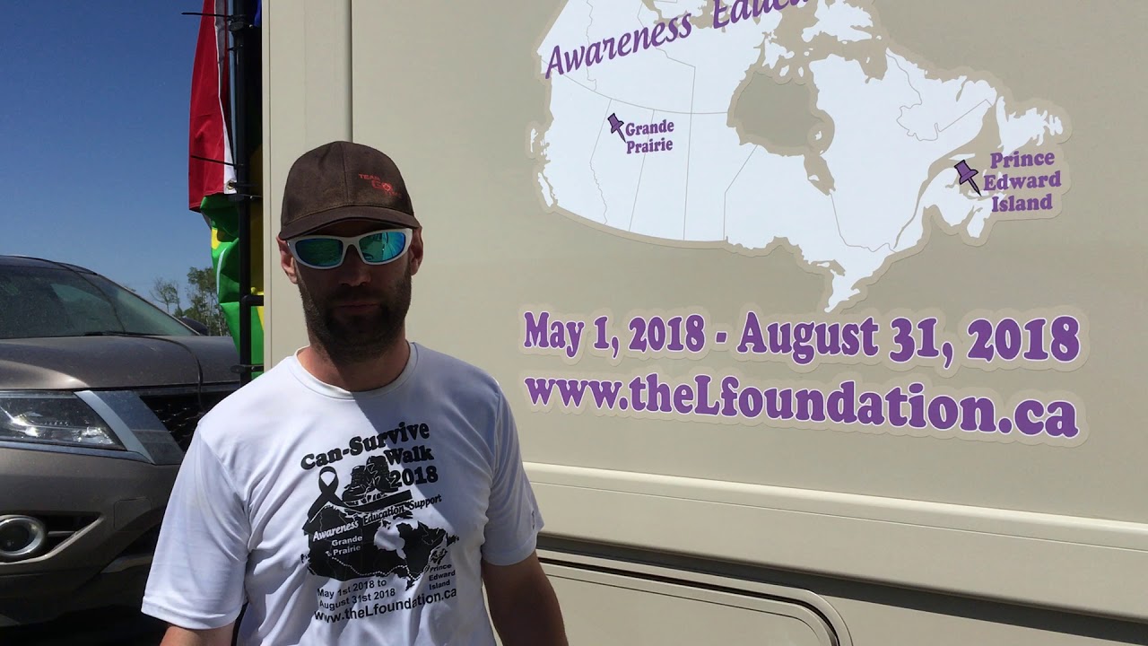 Jim Lefebvre Can-Survive Walk 2018 - YouTube