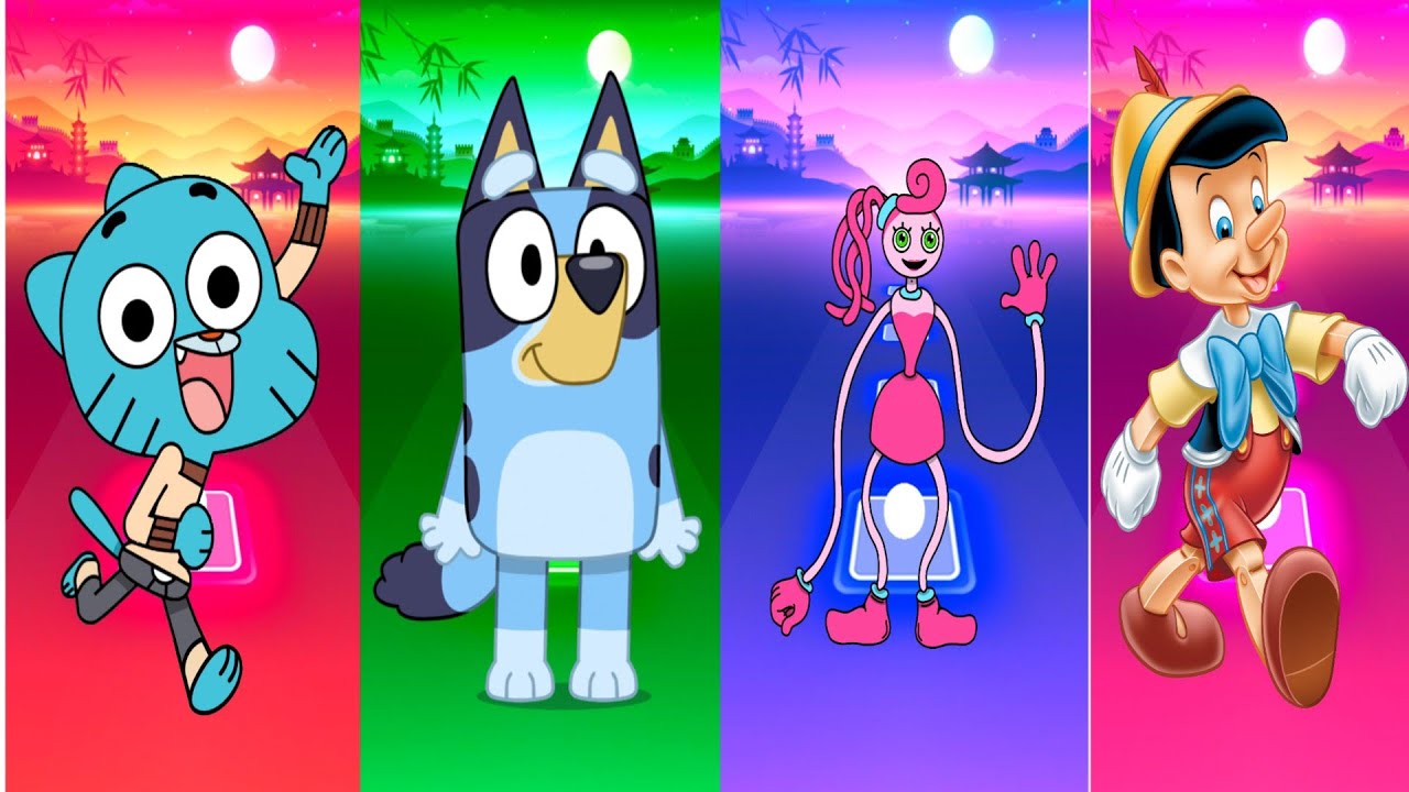 The_Amazing_World_of_Gumball🆚Bluey🆚Poppy_Playtime_Toons🆚Ice_Age💦Who is ...