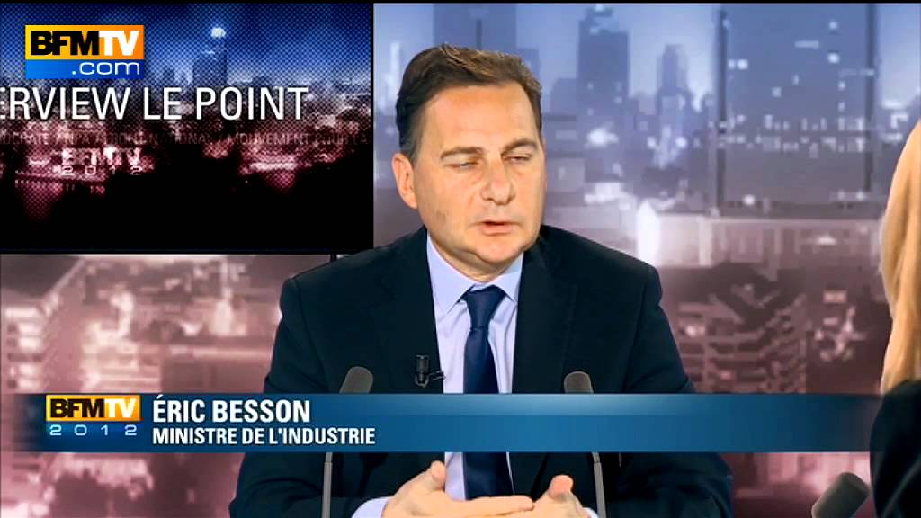 BFMTV 2012 : l'interview Le Point, Eric Besson - YouTube