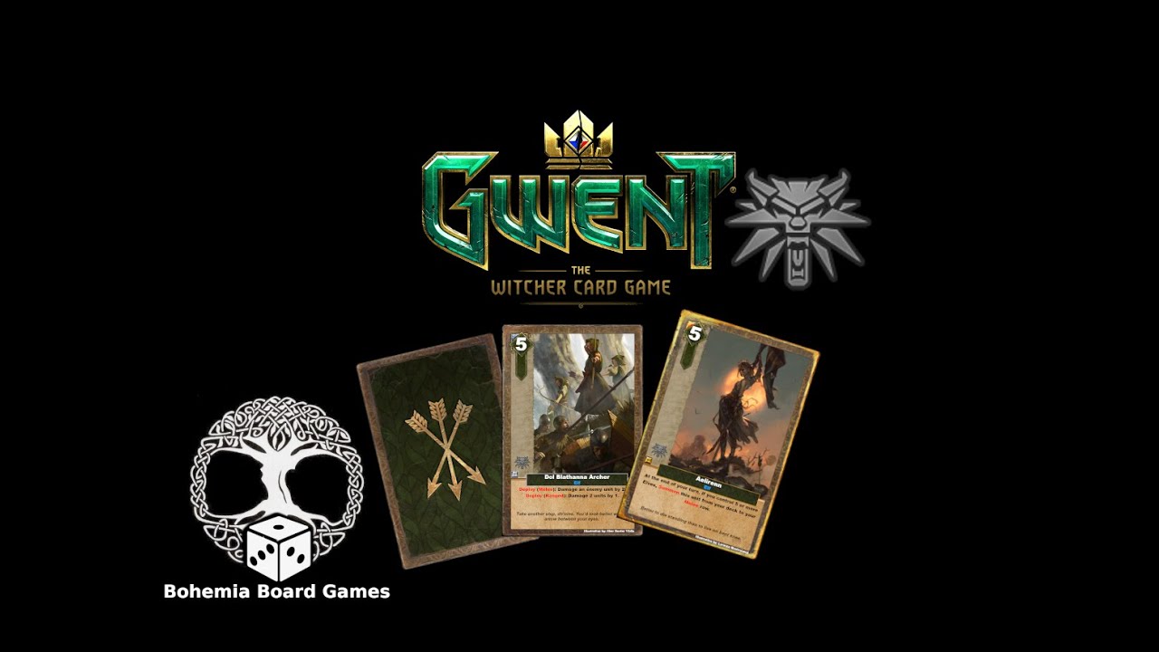 DIY Custom Gwent cards for PRINT "Scoiatael Base set" - YouTube
