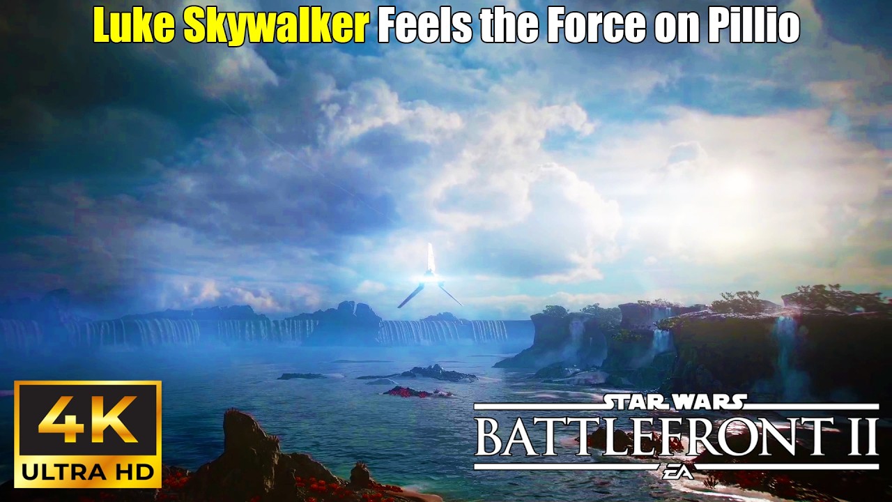 Star Wars Battlefront 2: Luke Skywalker Explores Pillio - Campaign [PC ...