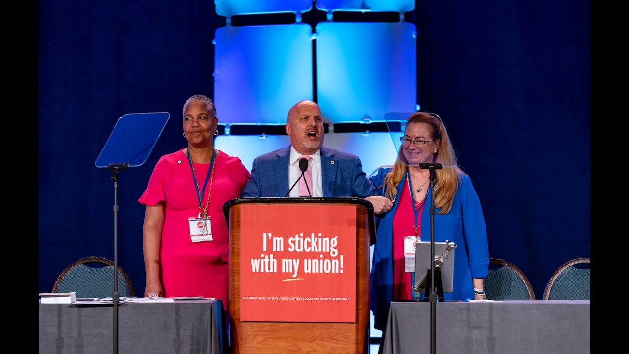 2023 FEA Delegate Assembly | Andrew Spar - State of the Union Speech - YouTube