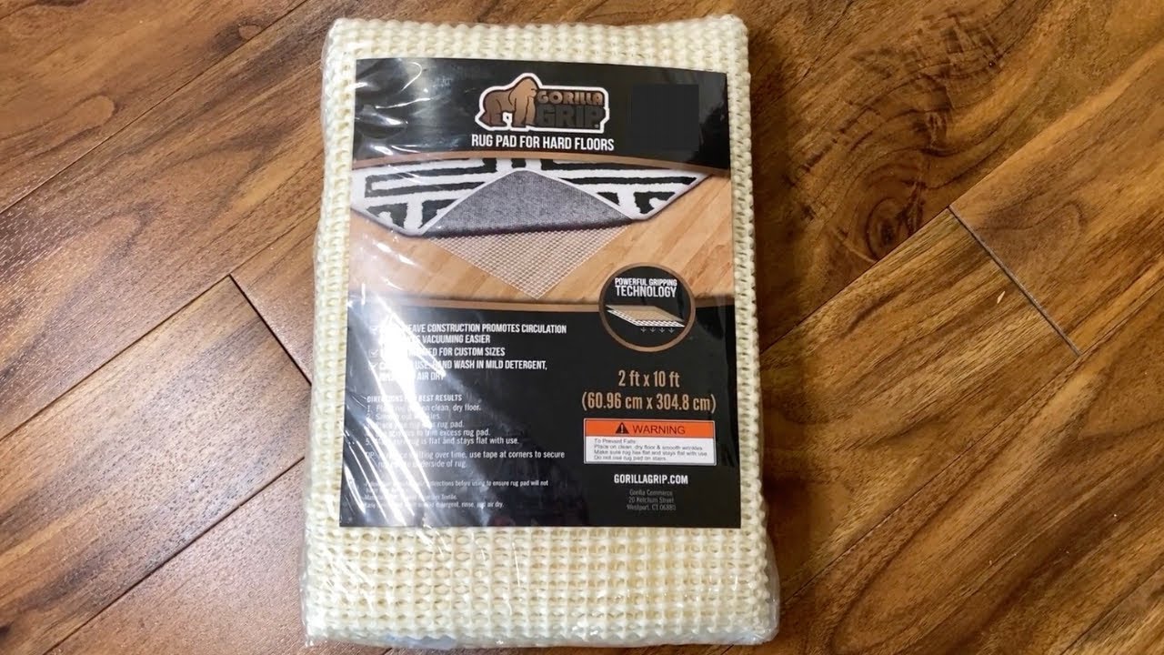 Gorilla Grip Extra Strong Rug Pad Gripper Review and & Demonstration ...