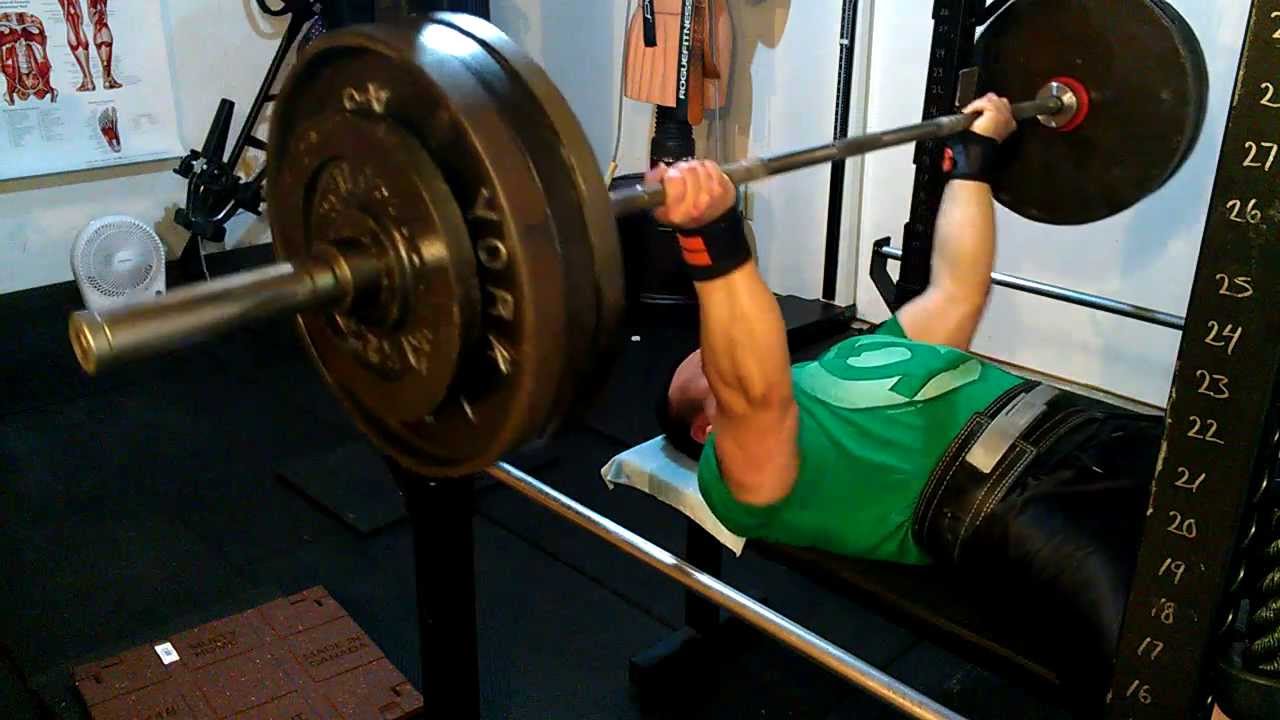 Reverse Grip Bench Press: 370 lb (Paused) - YouTube
