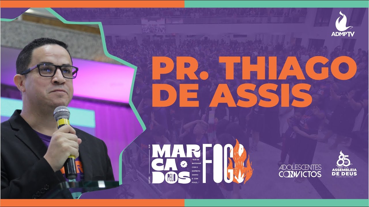 COM O ESPÍRITO SANTO VOCÊ NUNCA MAIS SERÁ O MESMO // PR. THIAGO DE ASSIS - YouTube