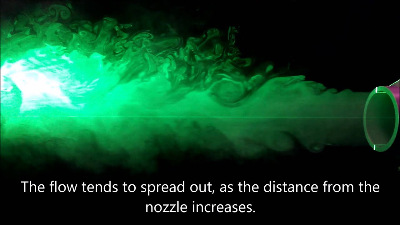 DTU Flow visualization experiment - YouTube