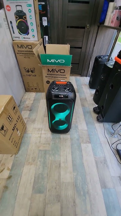Mivo MD 802 отчёт покупателю Вязьма 🚀Портативная акустическая система караоке 120Вт 🔥Для заказа ...