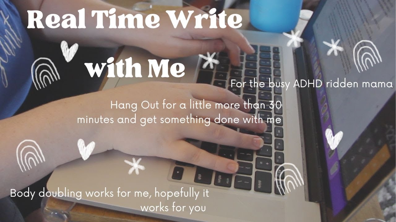 Real Time Write With Me #1// A little over 30 minutes to get stuff done ...