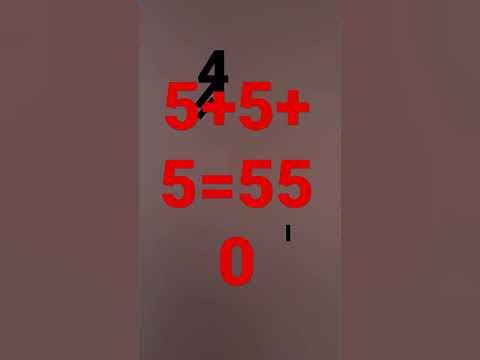 5+5+5=550 - YouTube
