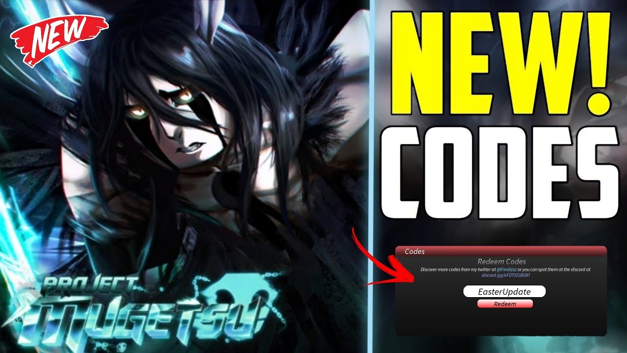 *NEW* WORKING CODES FOR PROJECT MUGETSU APRIL 2023 || ROBLOX PROJECT ...