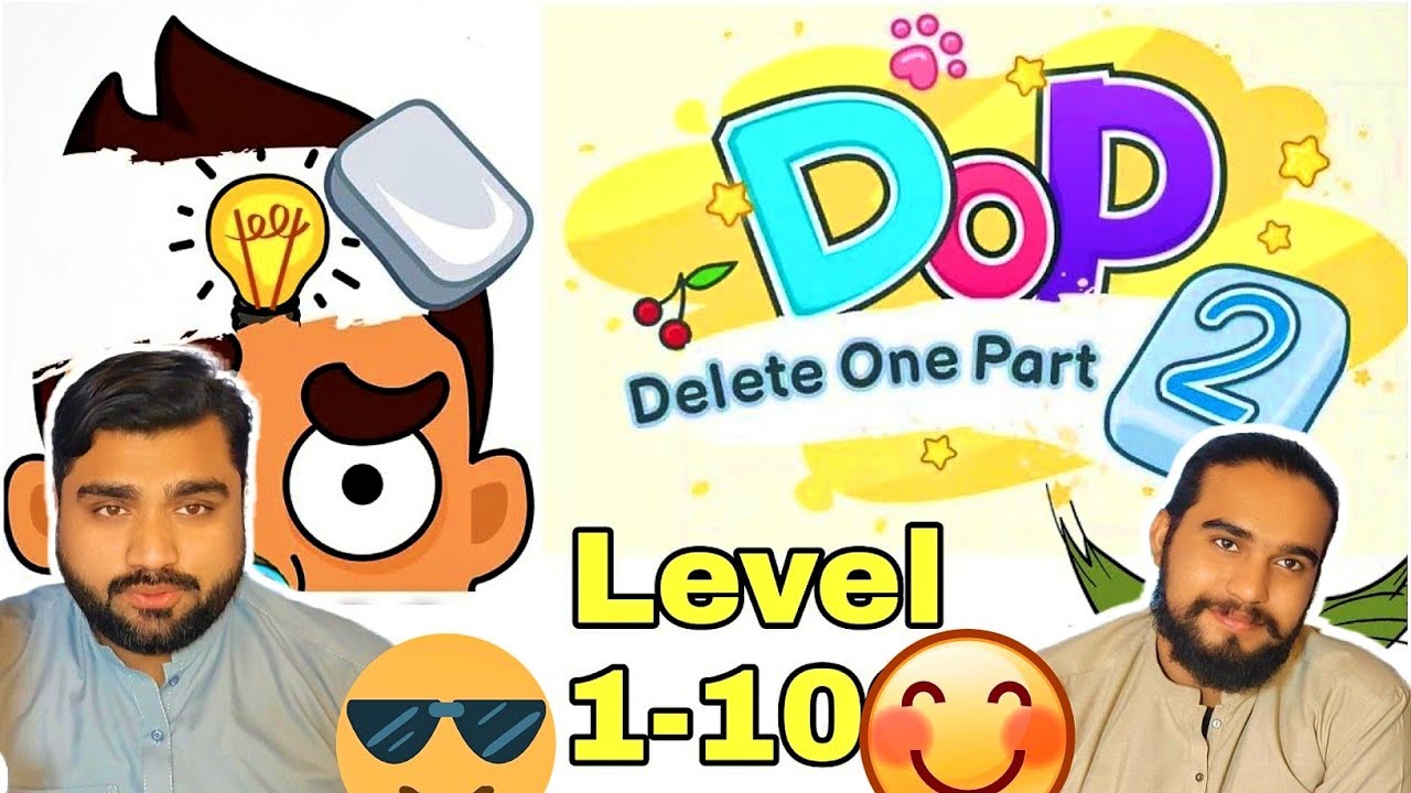 DOP 2: Delete One Part GamePlay Level 1 to level 10 - YouTube