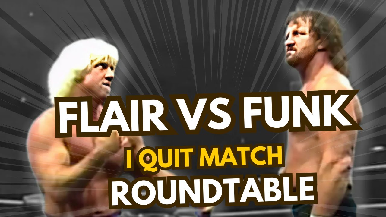 Ric Flair vs. Terry Funk – I Quit Match, NWA Clash of the Champions IX ...