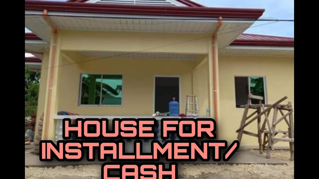NEW HOUSE FOR INSTALLMENT/ CASH PHILIPPINES 2022 - YouTube