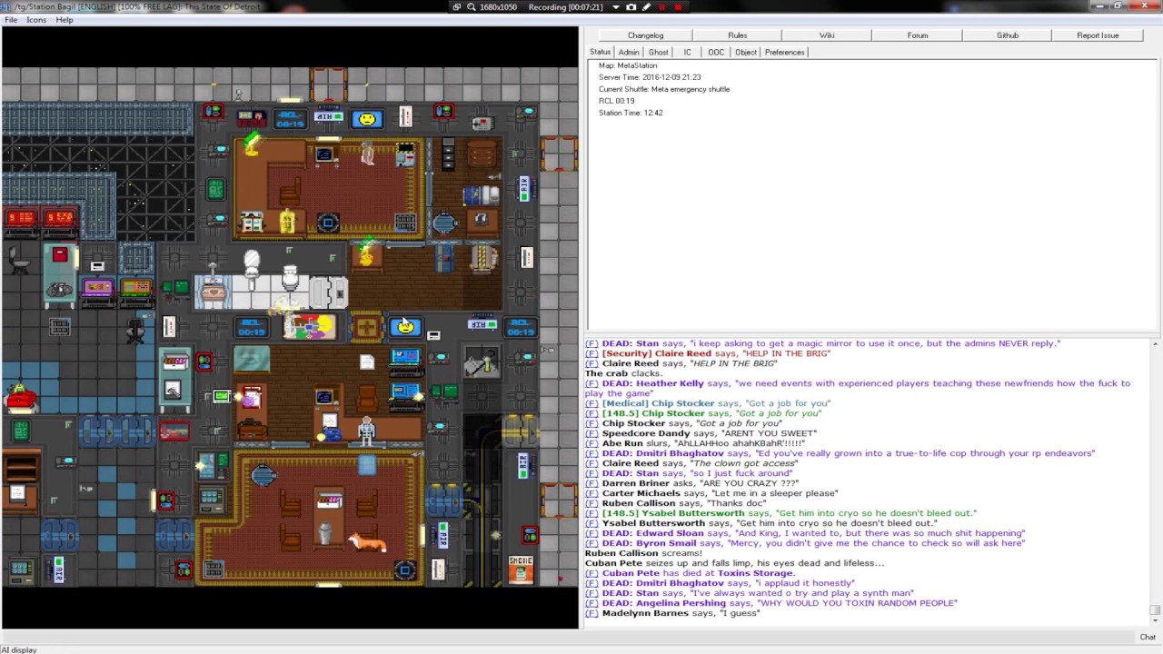 Space Station 13: /tg/ station observations - YouTube