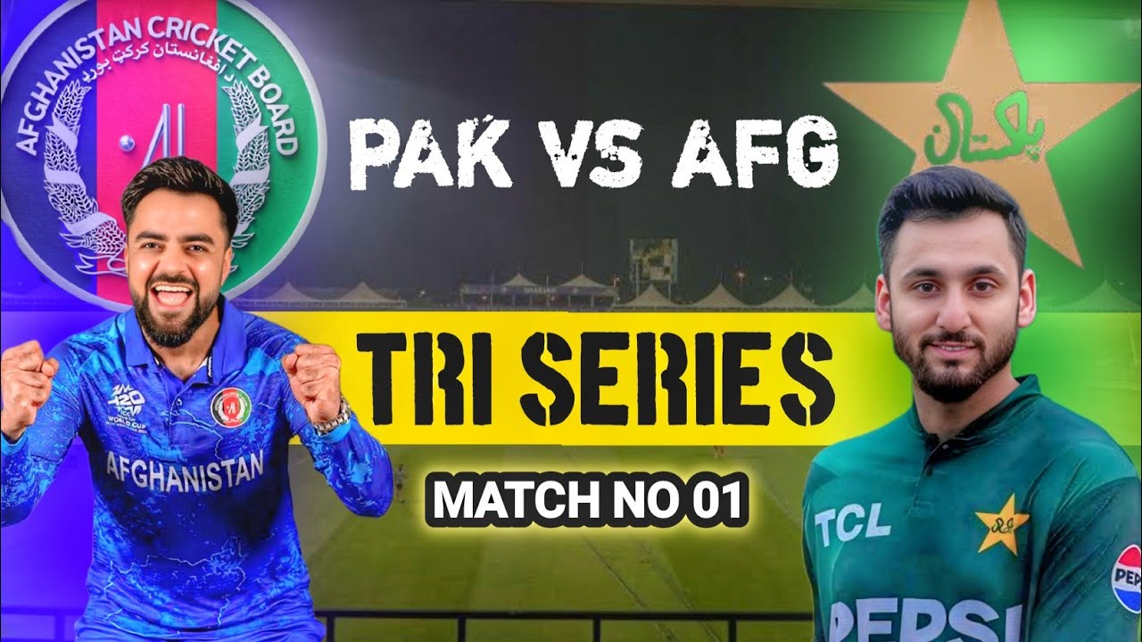 Match No 01 || Pak Vs Afg Tri Series 2025 || Sports Club Official - YouTube