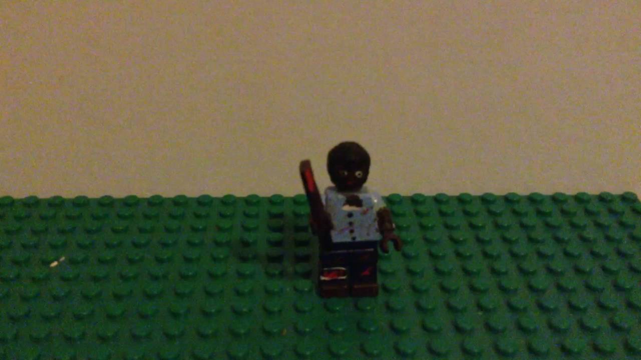 Lego custom telltale games the walking dead lee Everett - YouTube