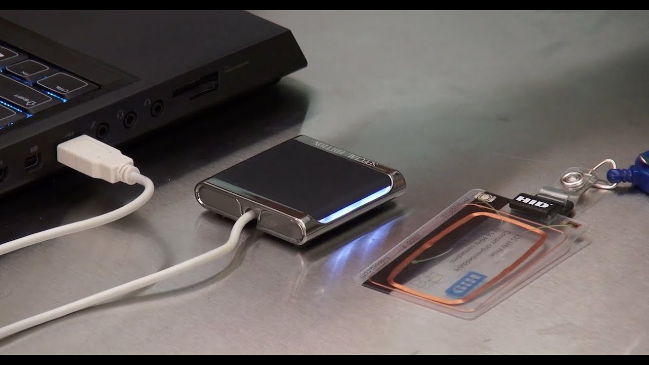 NetIQ Advanced Authentication Framework Proximity Card Method - YouTube